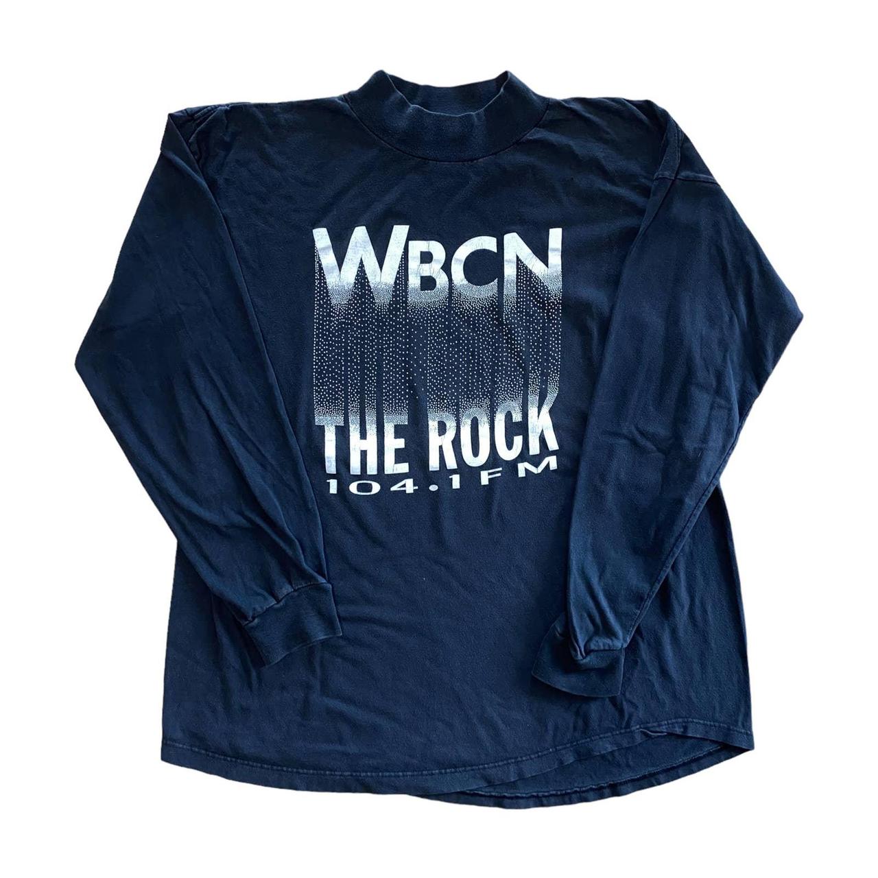 Vintage WBCN The Rock FM Radio T Shirt Used but in... - Depop
