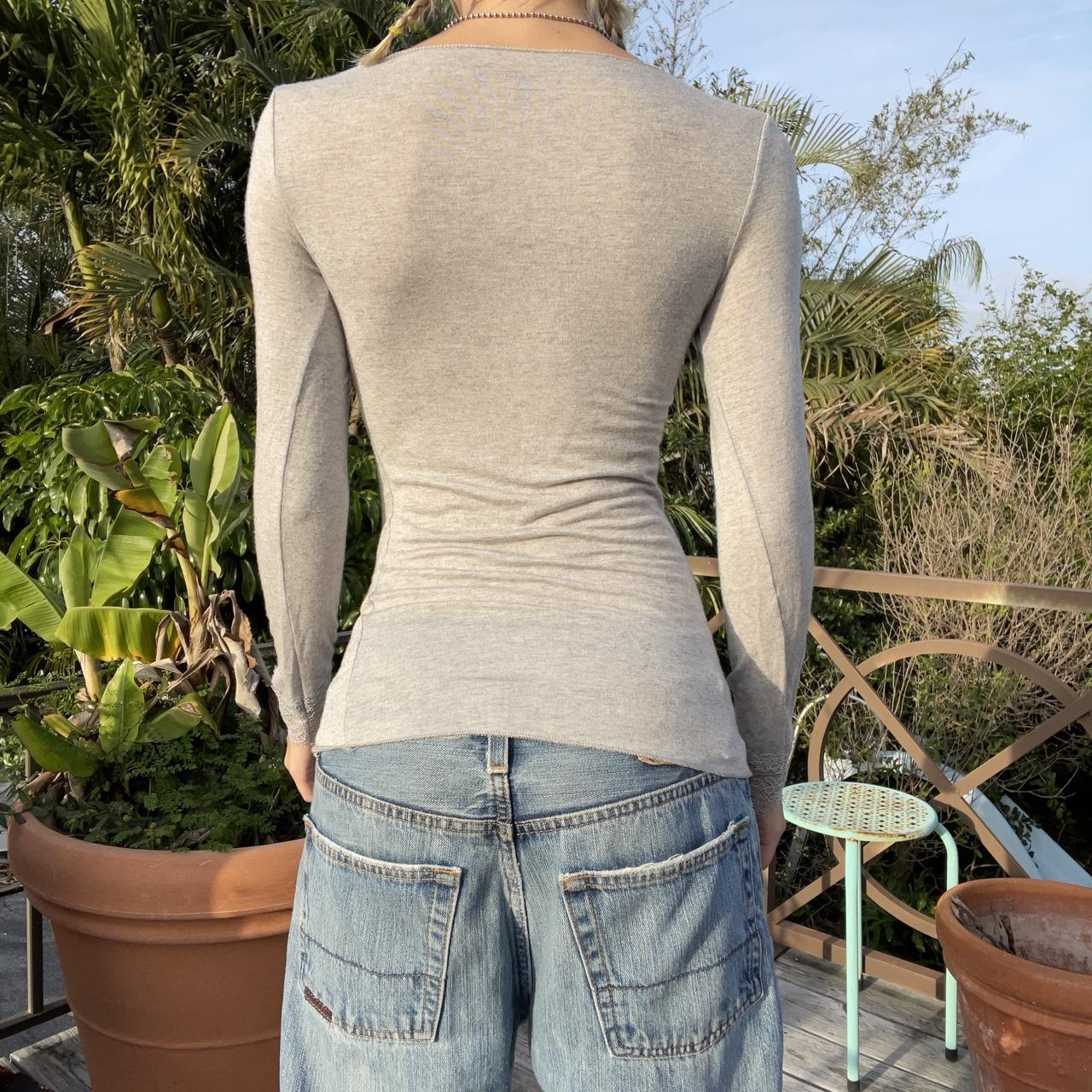 super soft & lightweight lacey grey intimissimi... - Depop