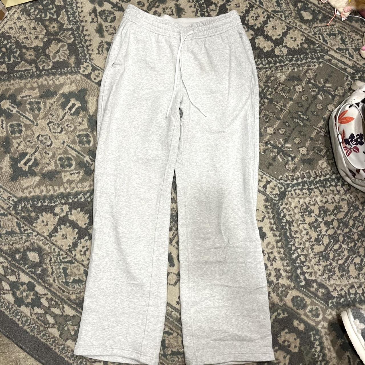 High-rise align Lululemon Sweats Light grey... - Depop