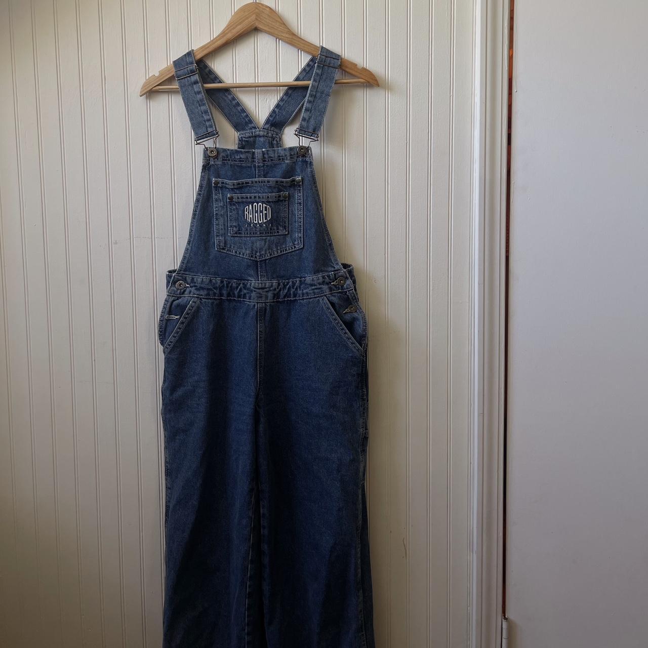 Princess Polly RAGGED denim overalls - Depop