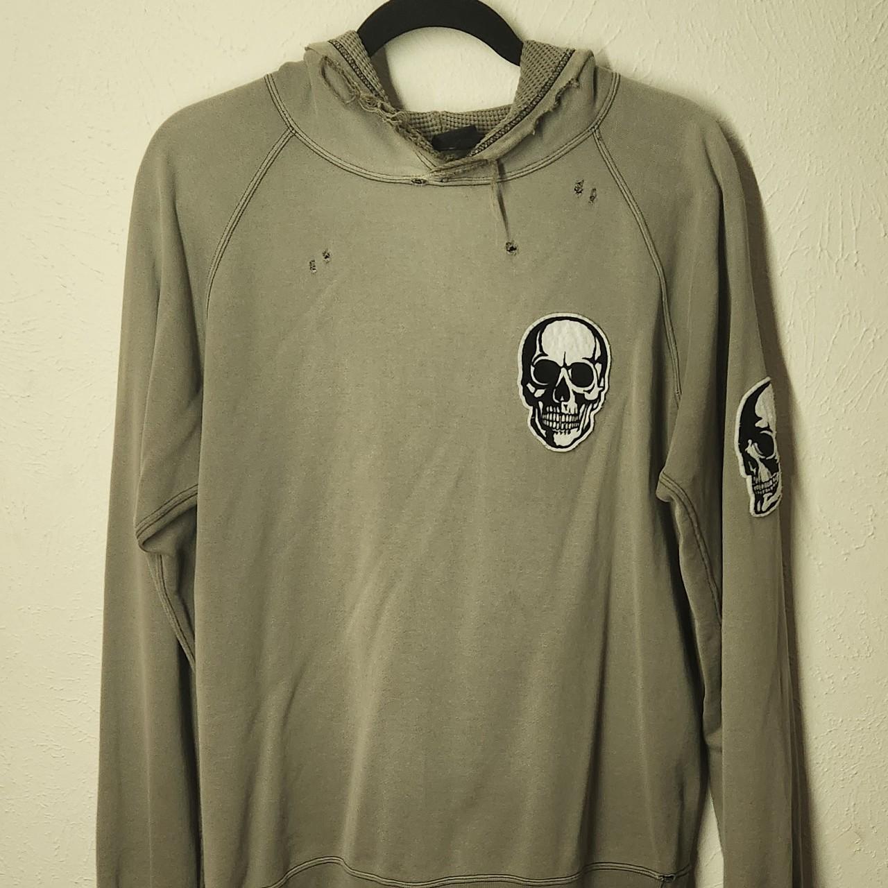 SS04 Number nine double skull hoodie Yk what it is... | Depop