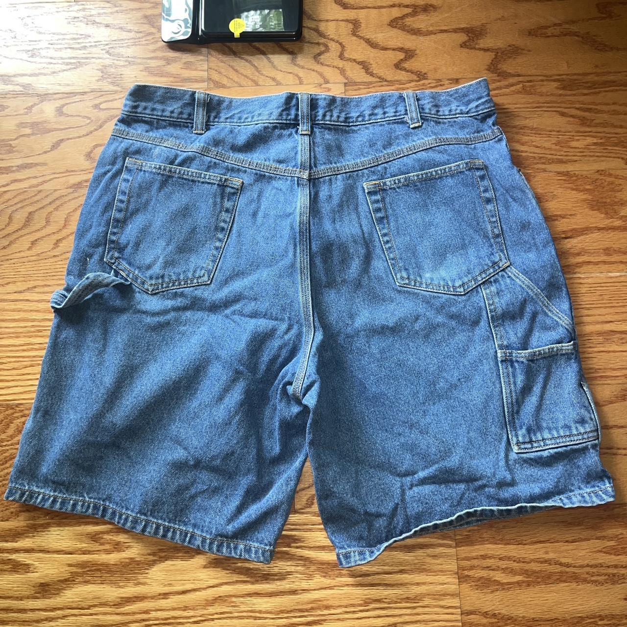 Work’n Gear Jean shorts jorts Size 38” - Depop