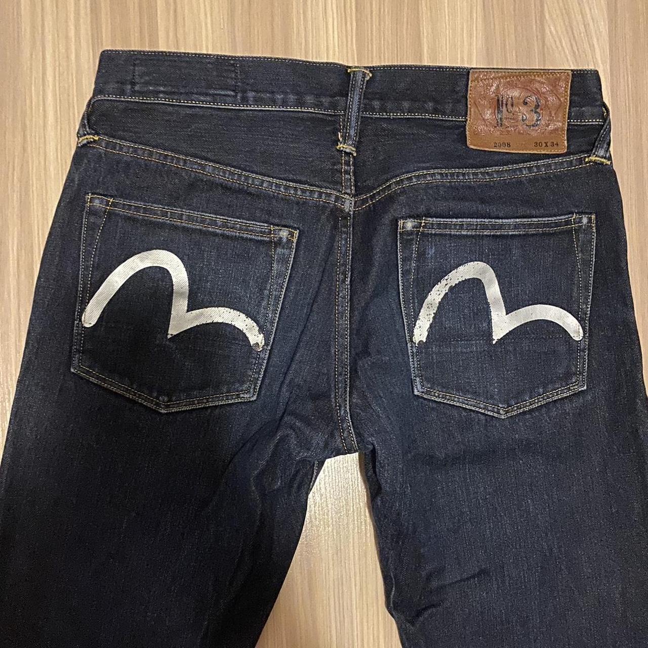 Evisu Jeans Excellent condition 30x34, leg... - Depop