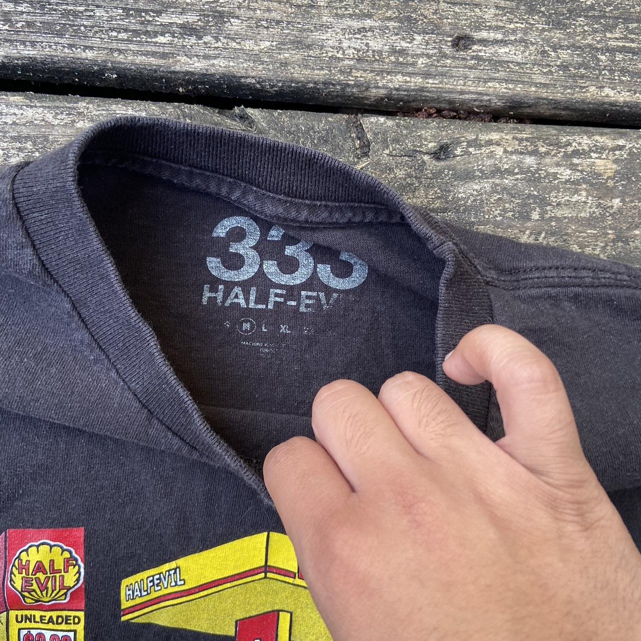 333 Half Evil T Shirt Size medium #333 - Depop