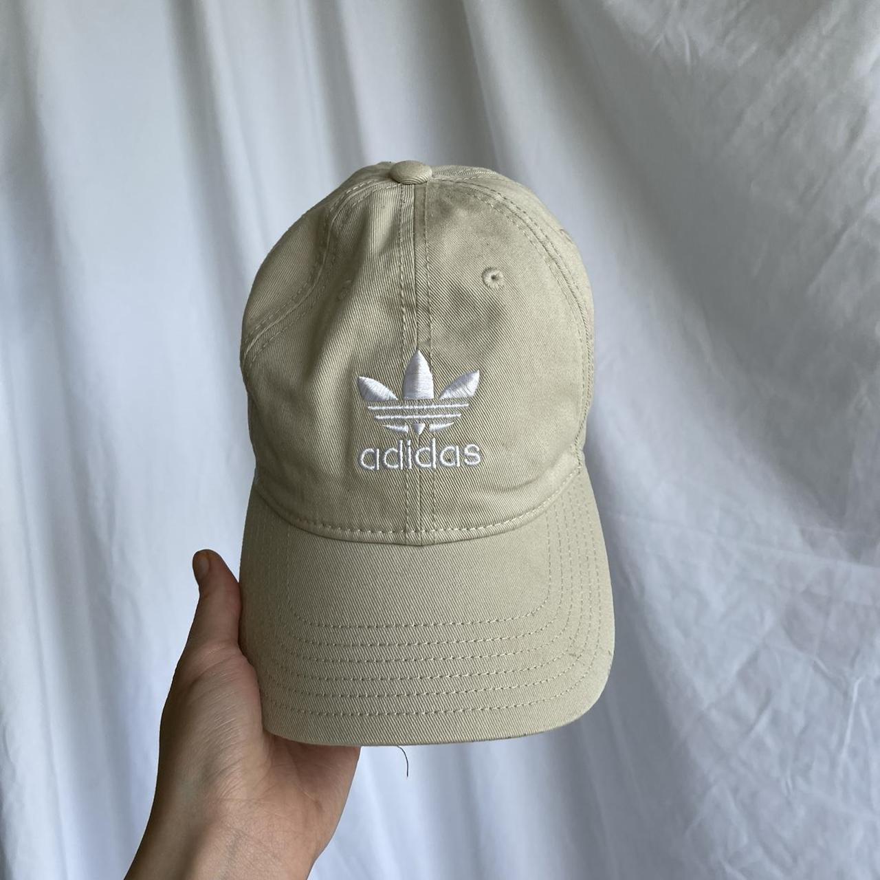 Light tan Addias ball cap ☼ About this item... - Depop