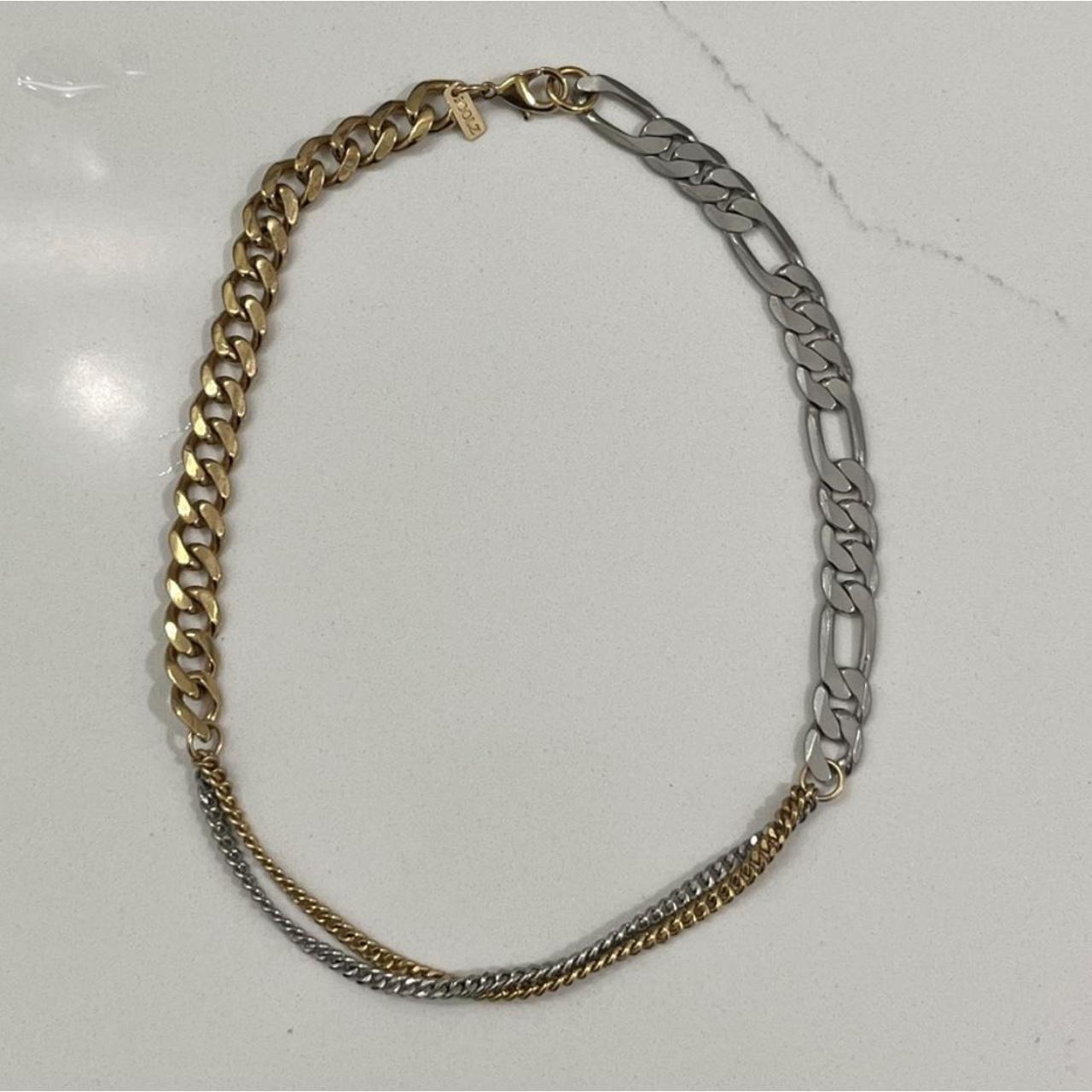 Martha Calvo Joolz Sasha necklace Unique two tone... - Depop