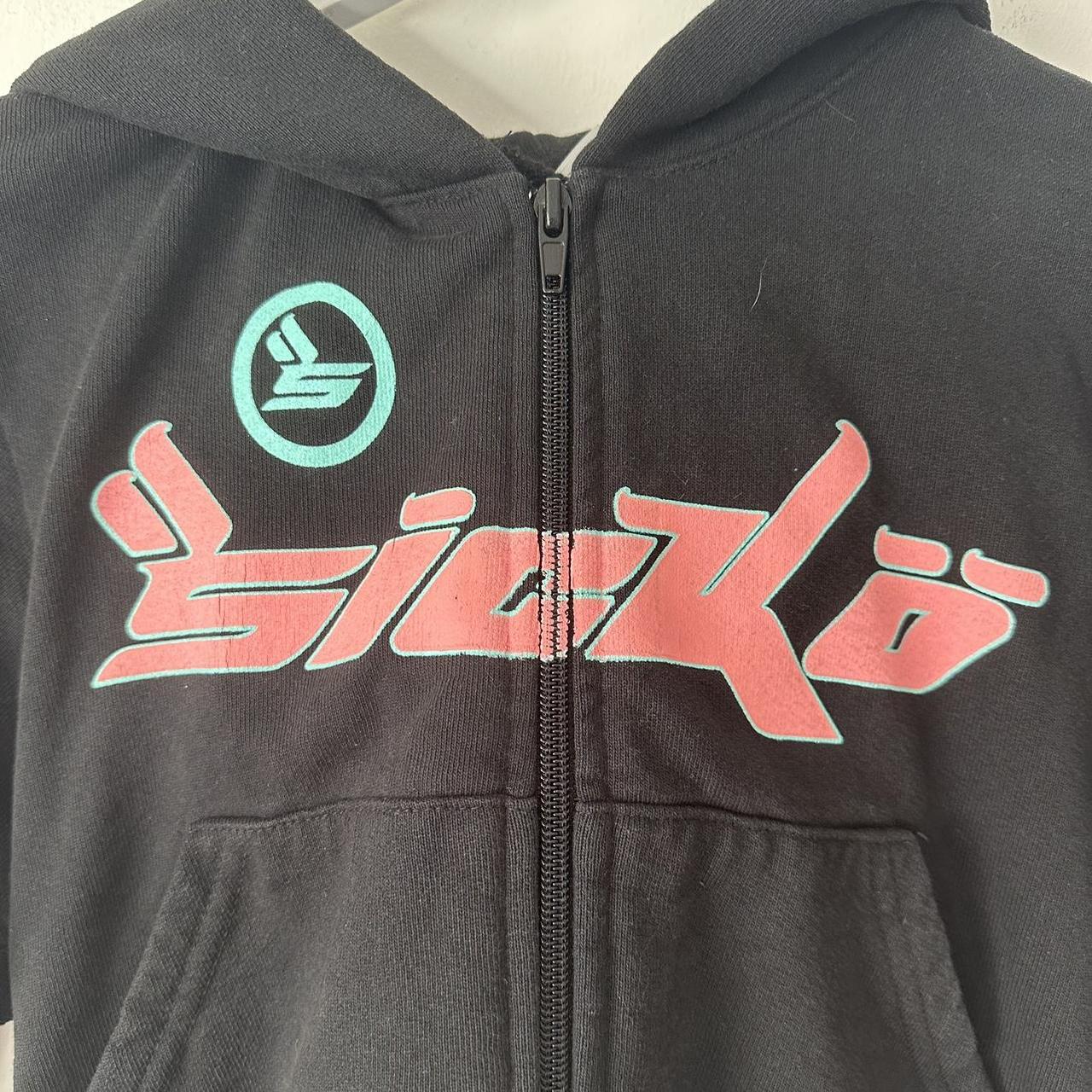 Sicko by Ian Connor cropped hoodie. Size small but... - Depop