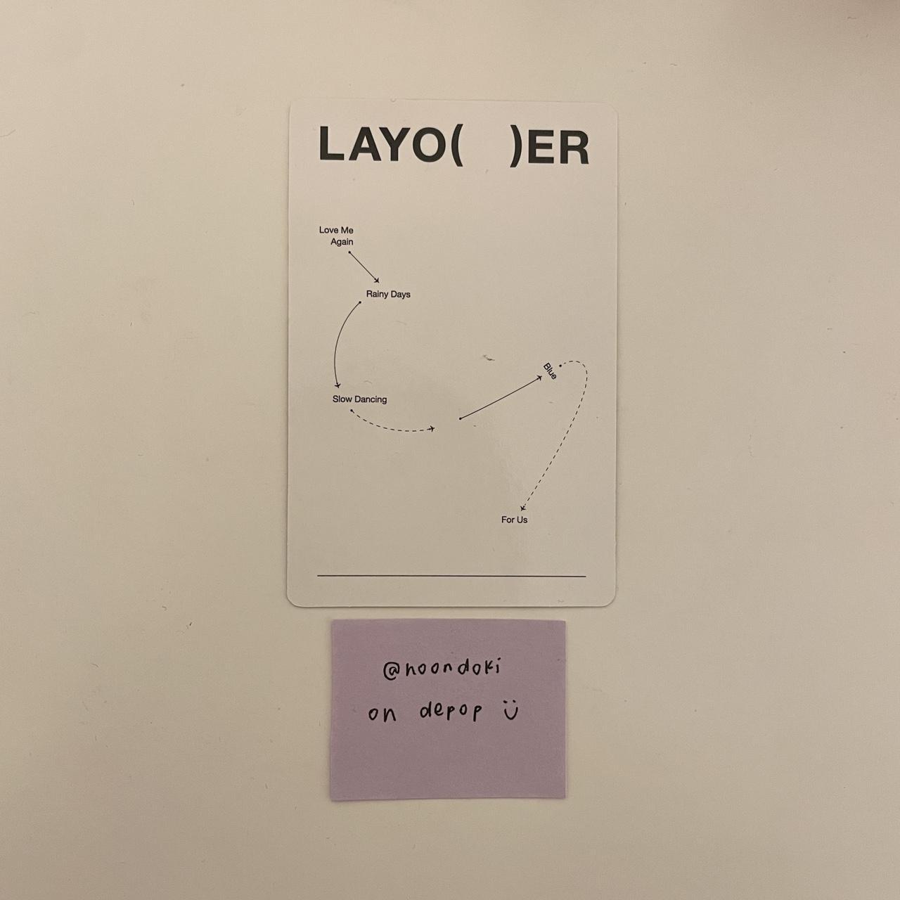 wts: v taehyung layover target exclusive official... - Depop