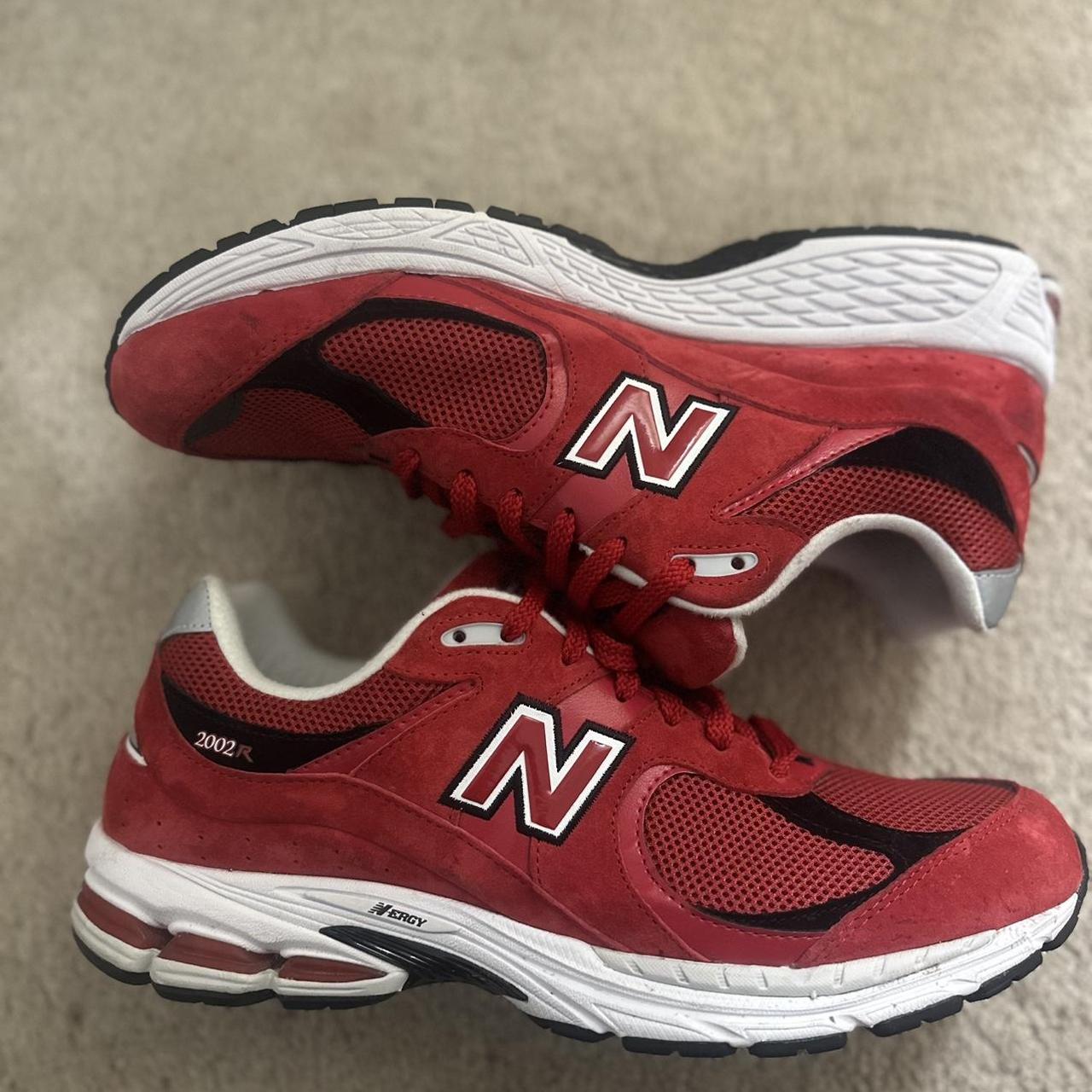 New Balance 2002r red trainers #sneakers | Depop