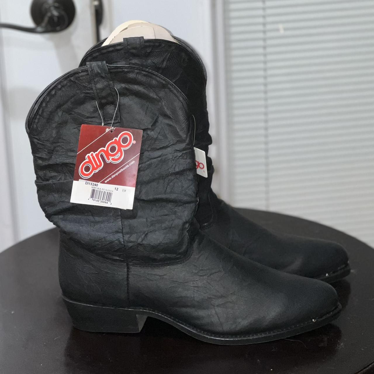 Dingo Cowboy Slouch Boots Men’s Size 12 NWT - Depop