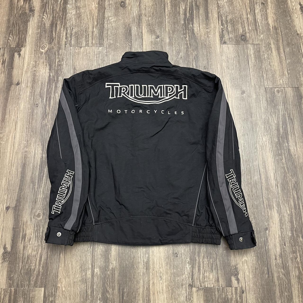 Triumph Motorcycles Long Sleeve Jacket Mens Size... - Depop