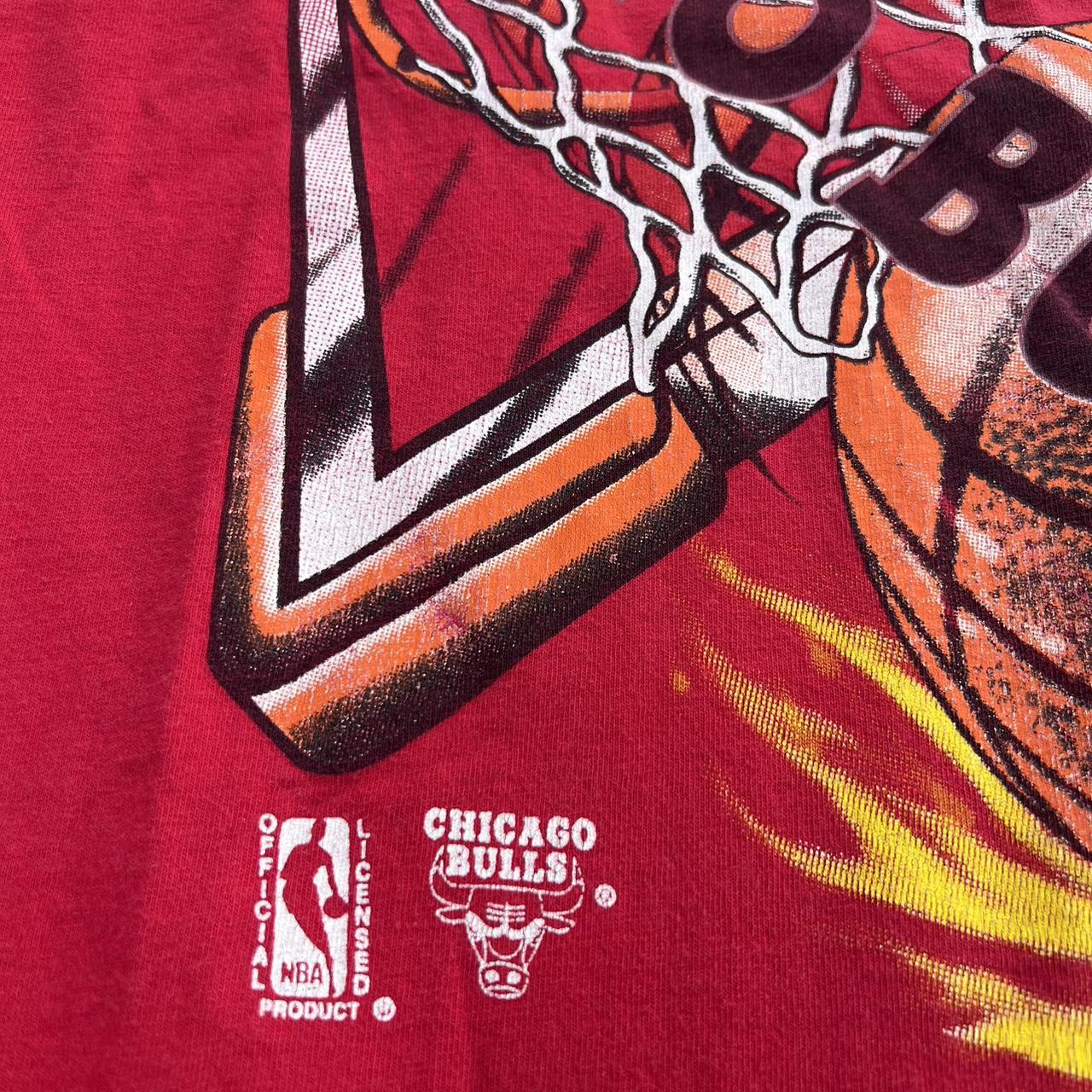 Vintage magic Johnson Chicago bulls shirt size Large... - Depop