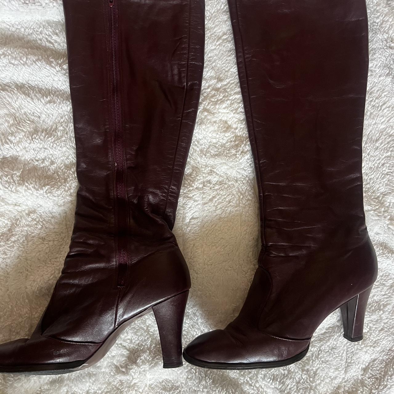Purple Red Calf Joyce Boots! repop cause it’s a... | Depop