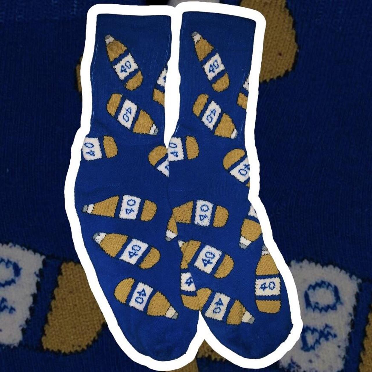 40s & Shorties Blue All Around Malt Liquor 40 Ounce... - Depop