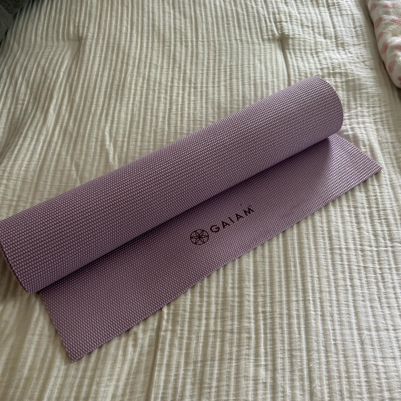 Light Purple Gaiam Yoga Mat -super cute kinda... - Depop
