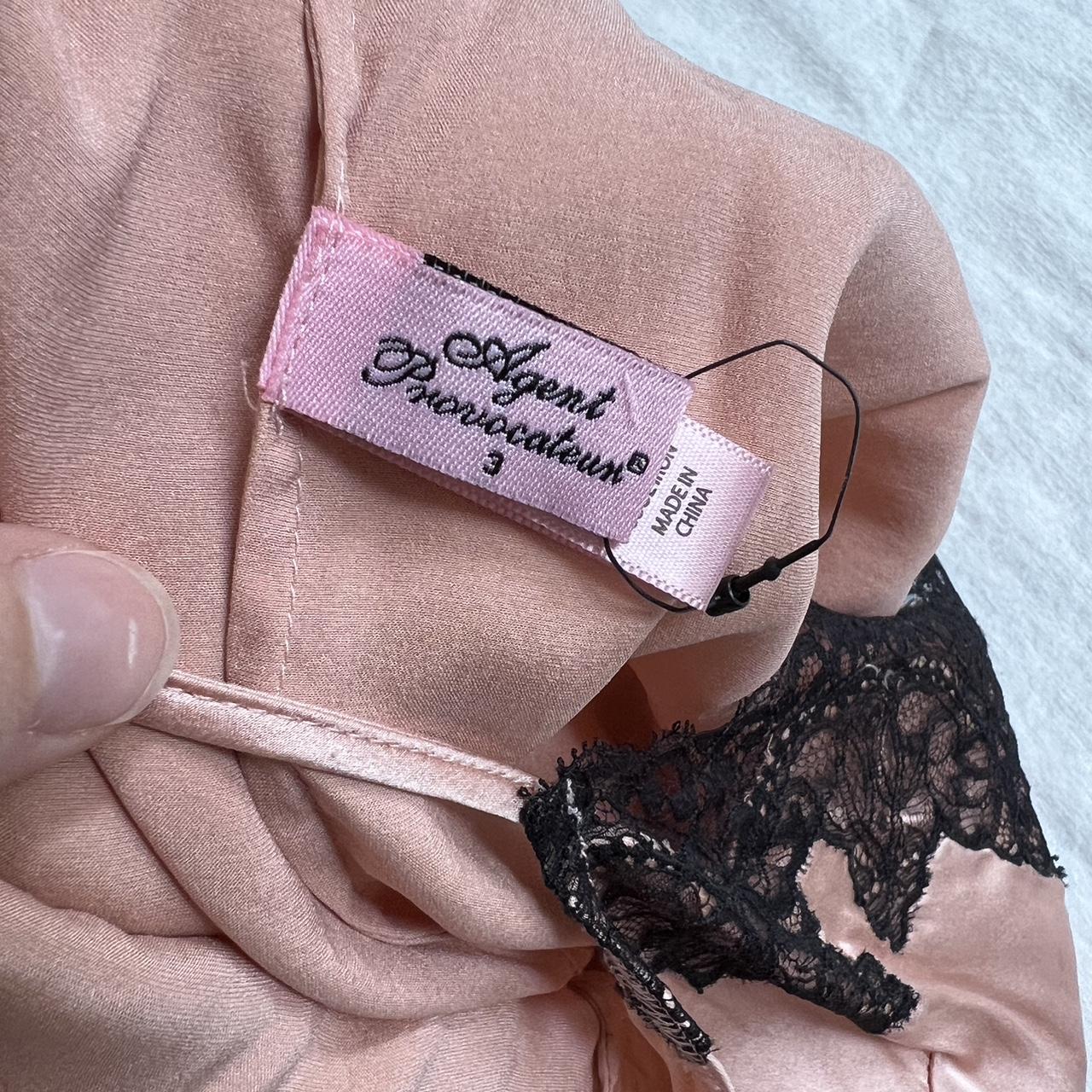 Pink silk Agent Provocateur cami Size 3 Excellent... | Depop