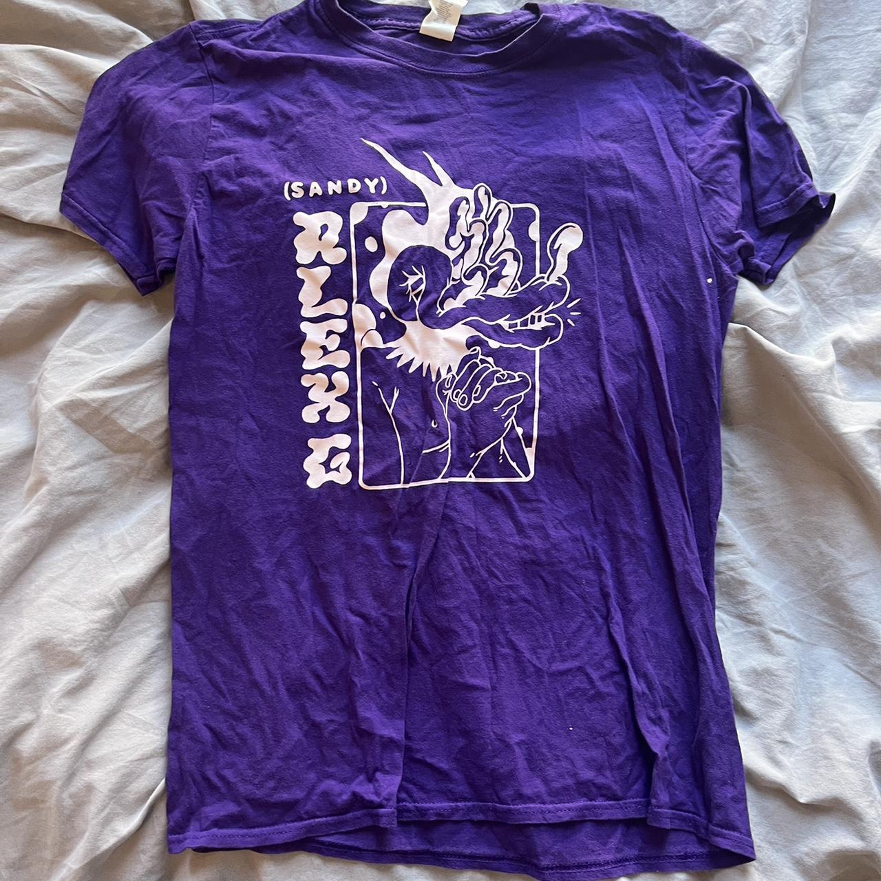 Limited edition purple Alex G merch shirt (circa... - Depop