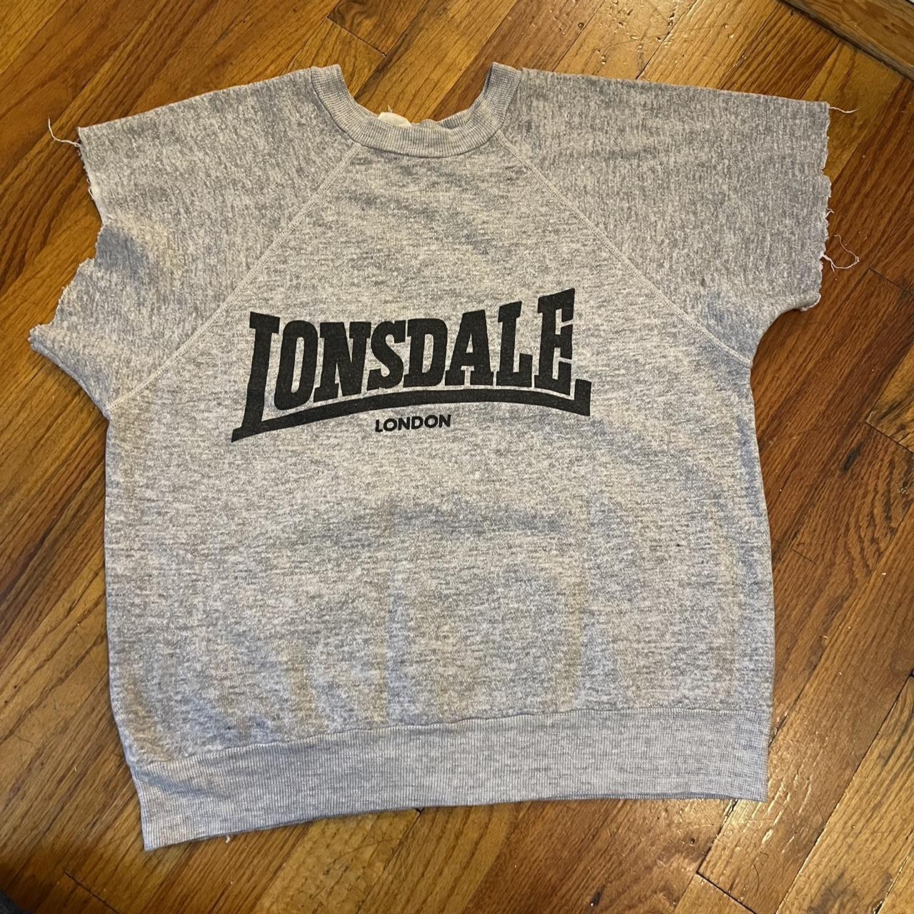 Super cool cut lonsdale gym shirt. I wear with jeans... - Depop