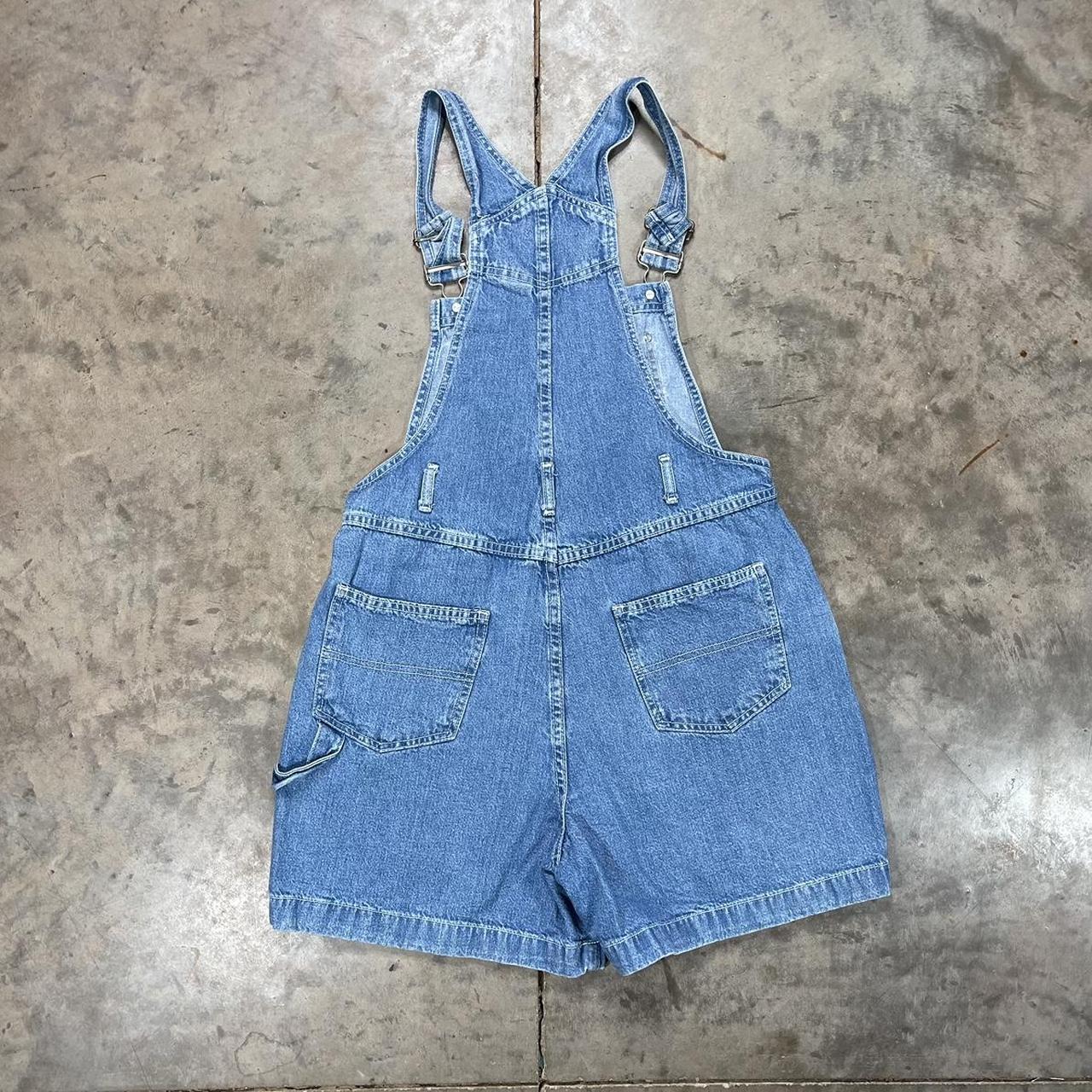 Disney Women's Blue Dungarees-overalls | Depop