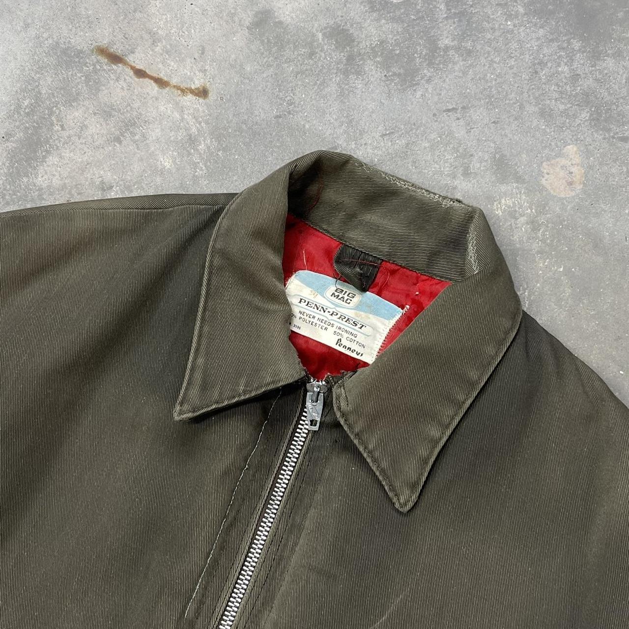 Vintage 50s Work Jacket Brown Vintage Big Mac Work... - Depop