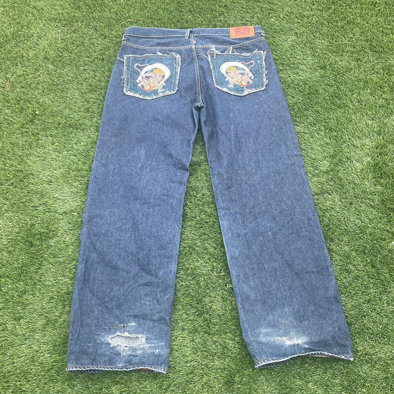 RMC Red Monkey Company Jeans by Martin Ksohoh Size 40 - Depop