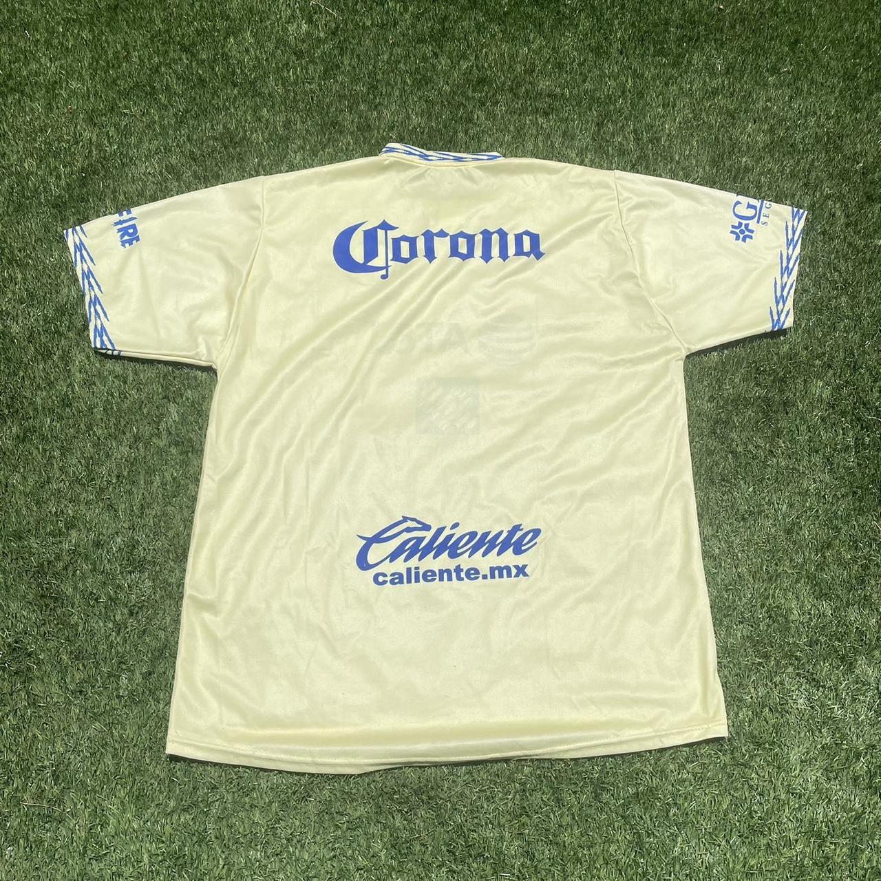 Club America Mexican Soccer Jersey Size Large - Depop