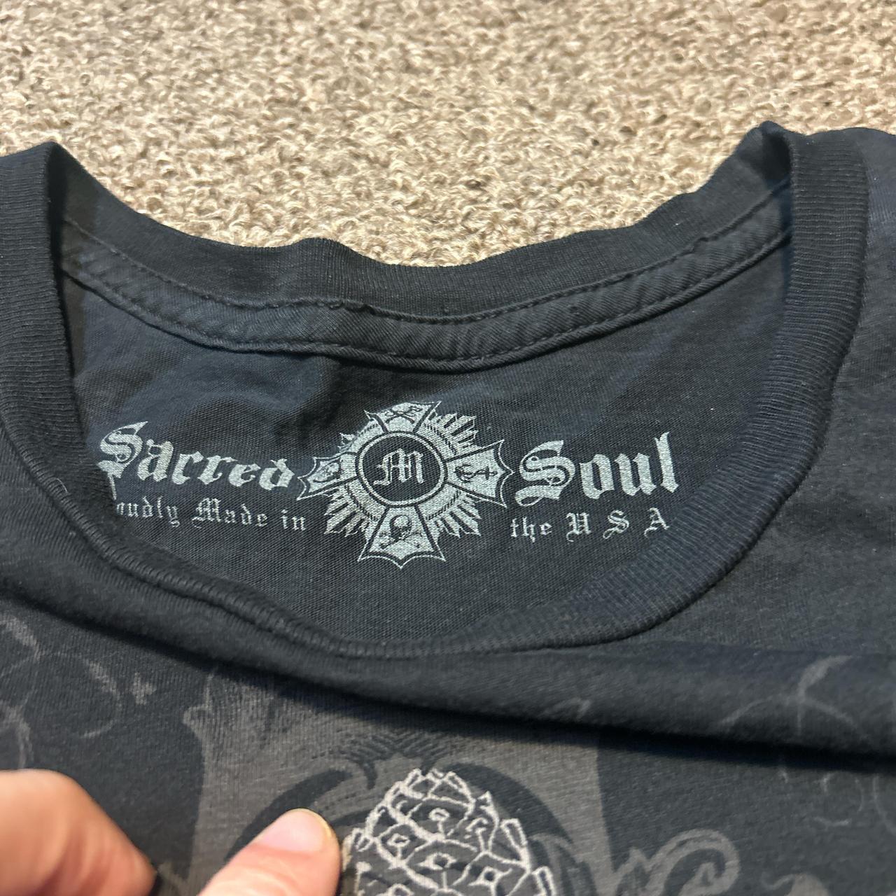 Y2K Affliction Sacred Soul Alternative Angel Wings... - Depop