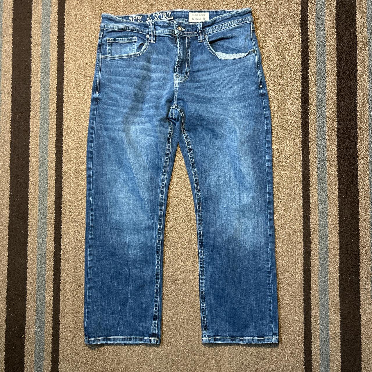 Y2K TK Axel Western Wear Slim Boot Jeans | Size:... | Depop