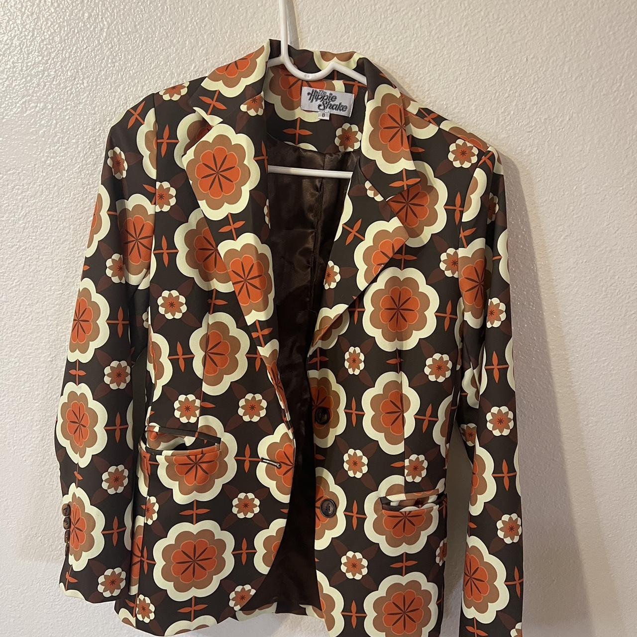 Super cute, 70’s like blazer. From the hippie shake,... - Depop