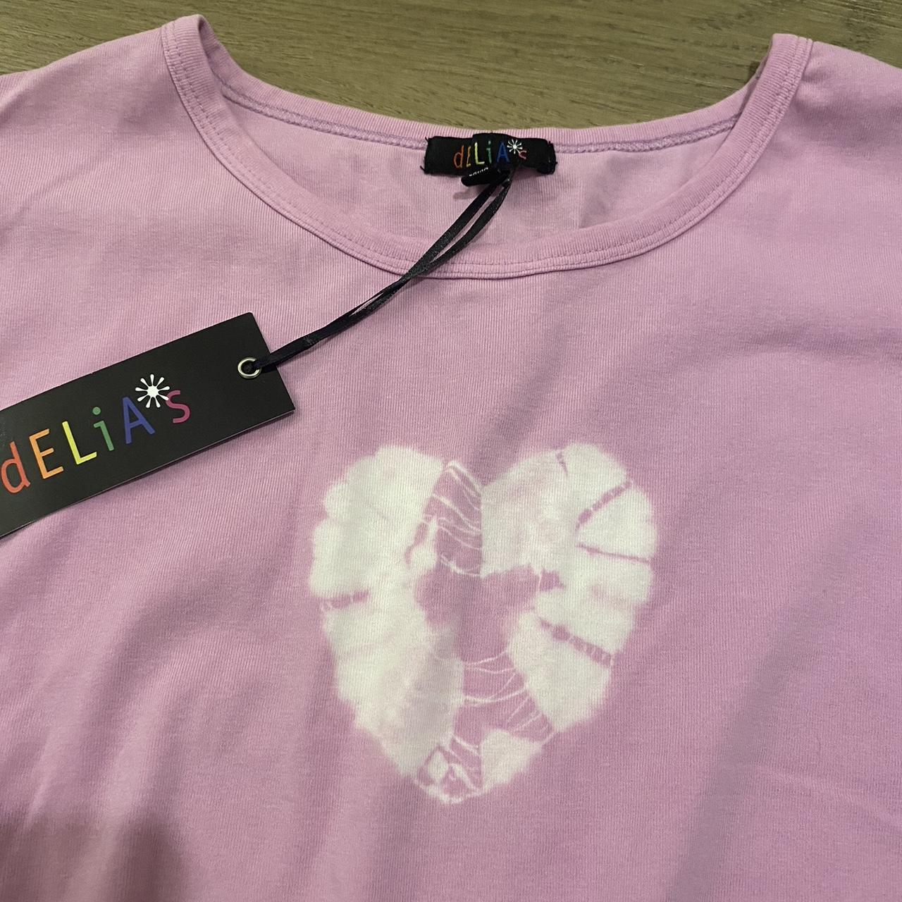 delia’s heart top brand new with tags size x-large... - Depop