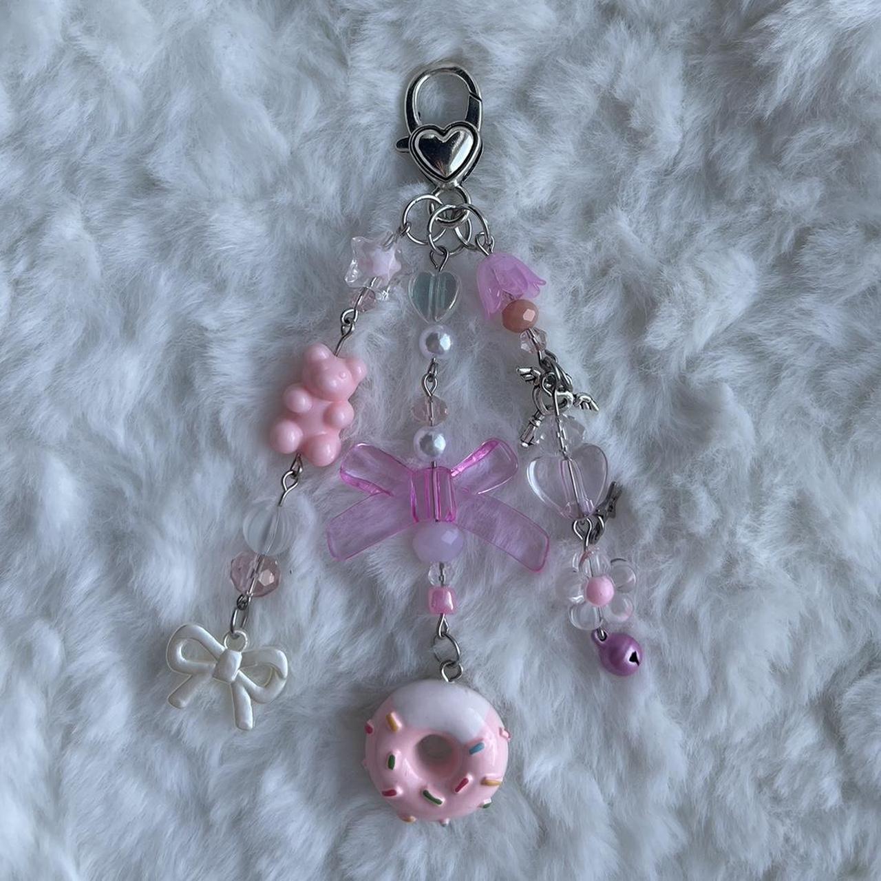 sweetheart keychain 🎀🍩 handmade & designed by me... - Depop
