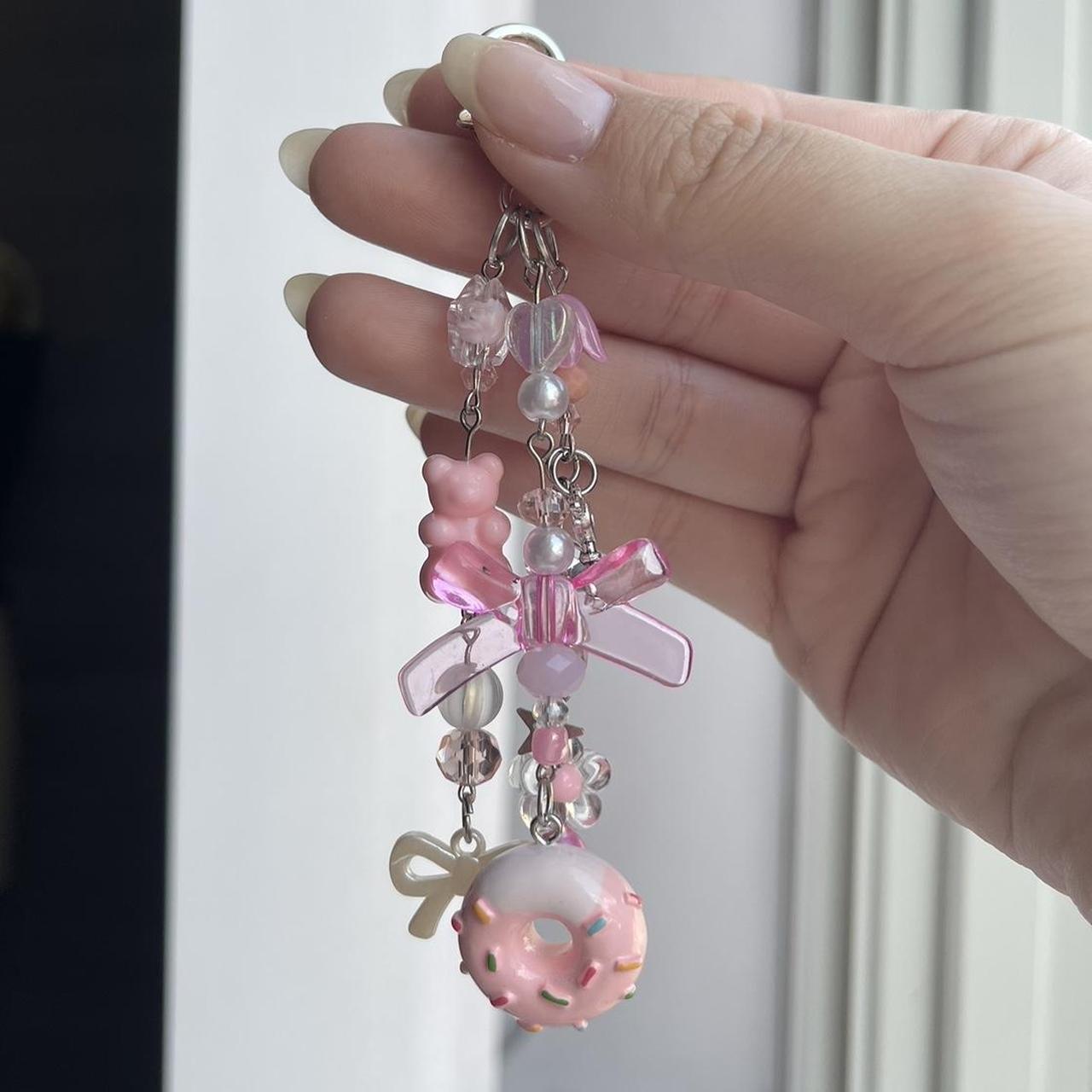 sweetheart keychain 🎀🍩 handmade & designed by me... - Depop
