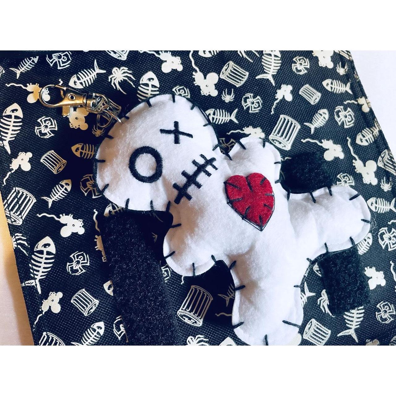Voodoo buddy keychains 📌 Lil emo plush on a silver... - Depop