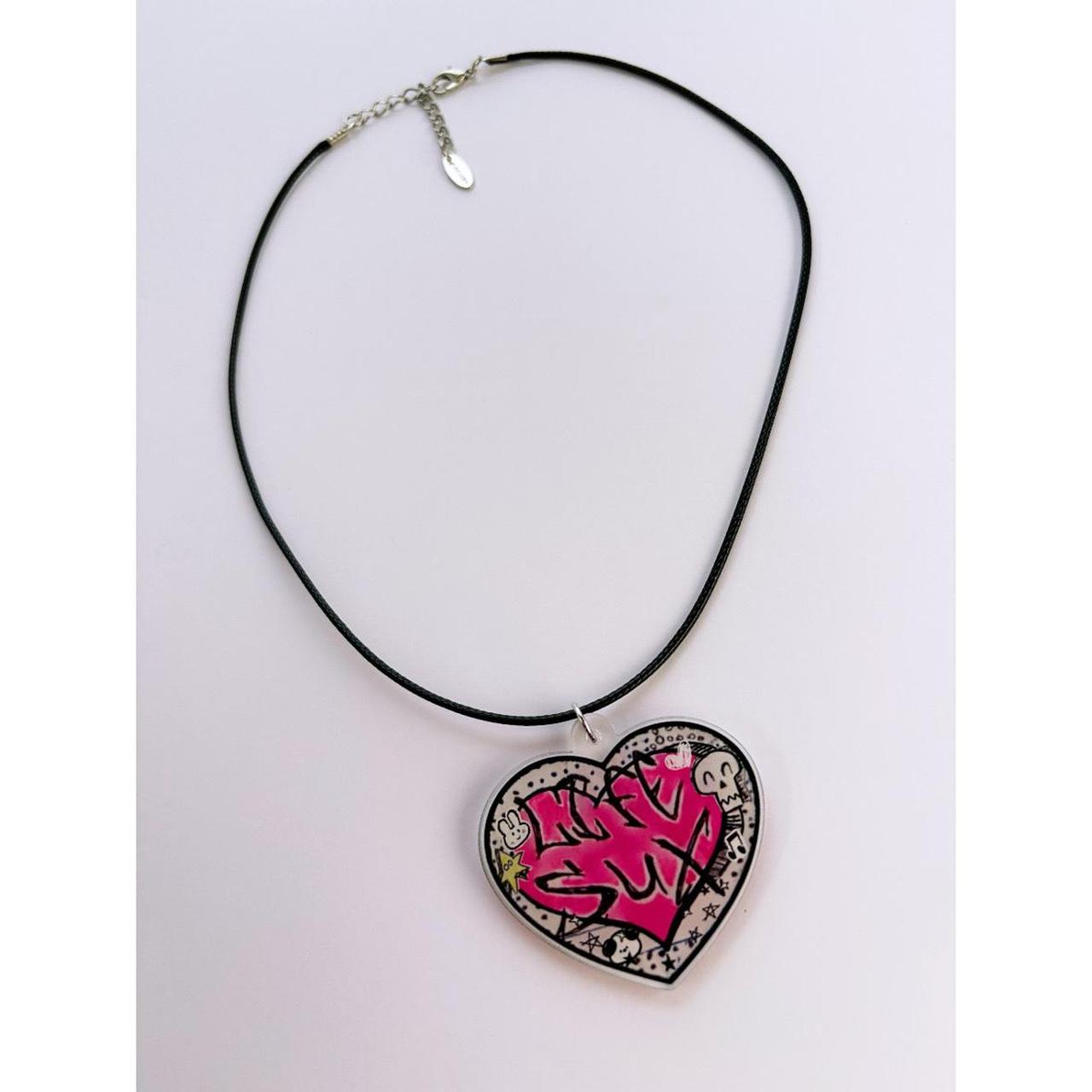 “Life Sux” emo / scene necklace or keychain Lmk... - Depop