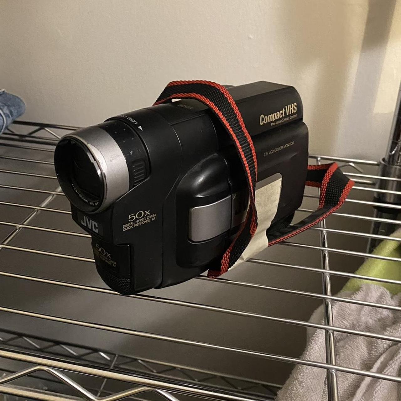 VHS camera jvc Compact vhs Turns on but not sure if... - Depop
