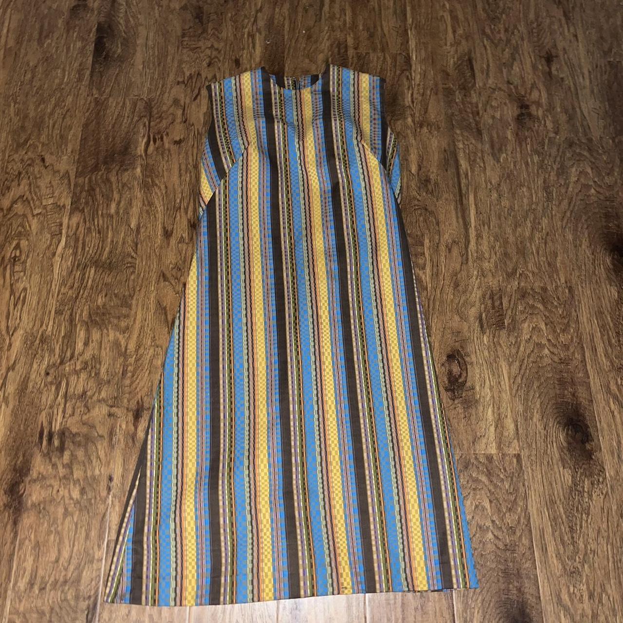 Vintage mod a-line dress, no tag. Best fits M/L... - Depop