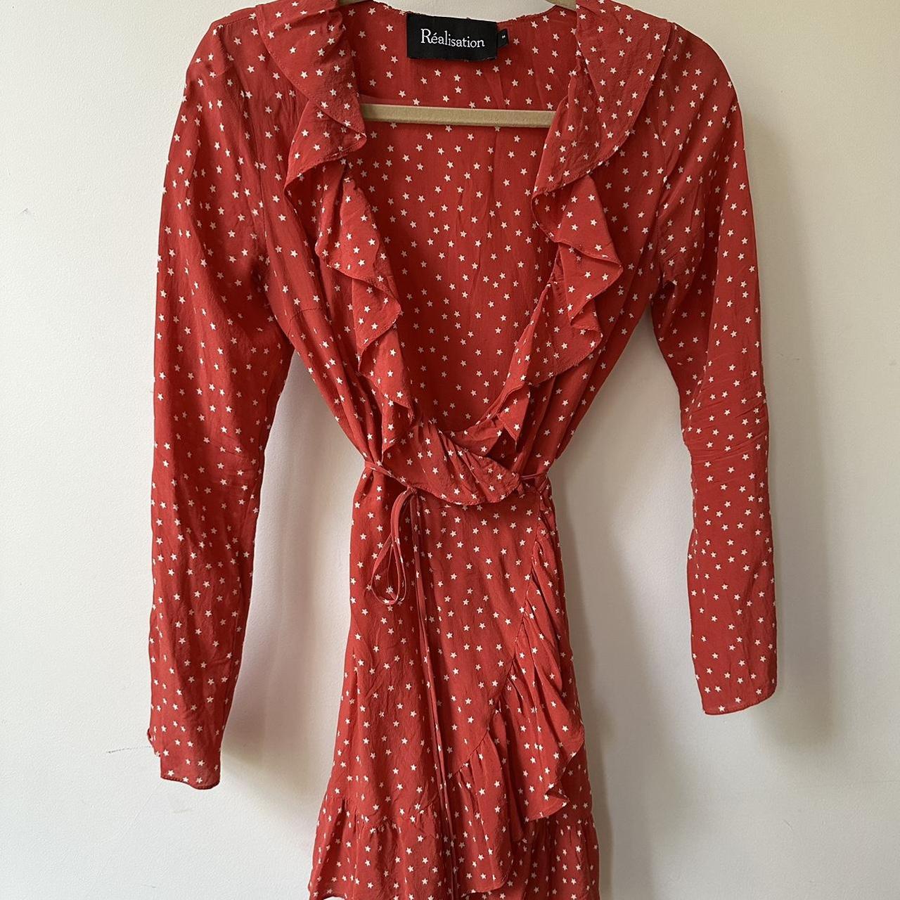 Réalisation Par Women's Red Dress | Depop