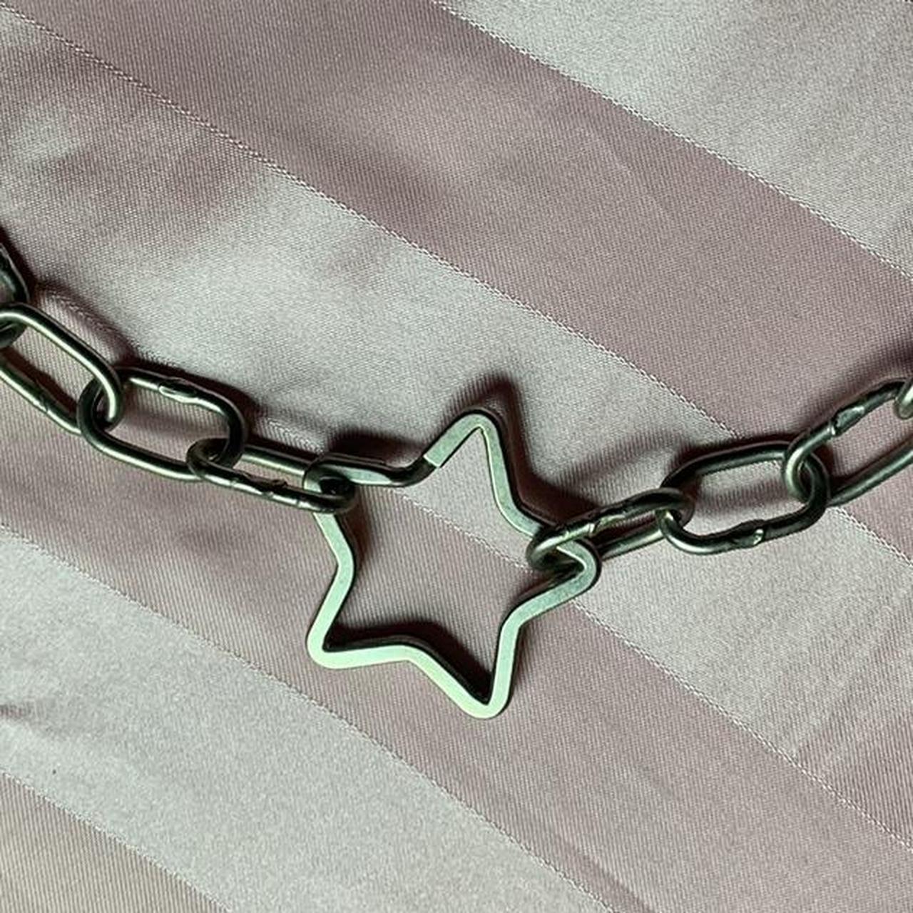 Chunky Star choker #y2k #choker #chunkyjewelry... - Depop