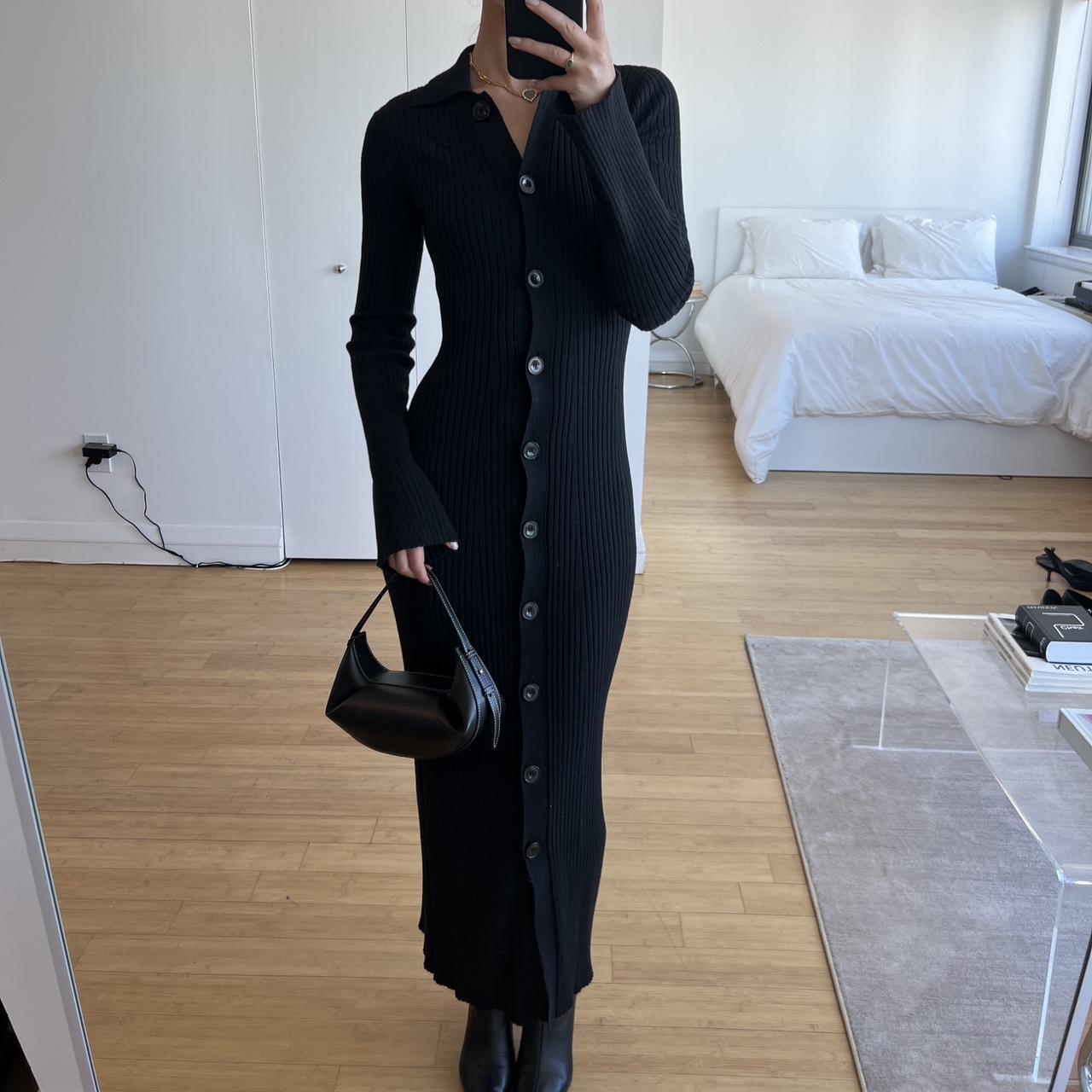 SIR black Enes Maxi Dress 🤍retail for $420 - Depop