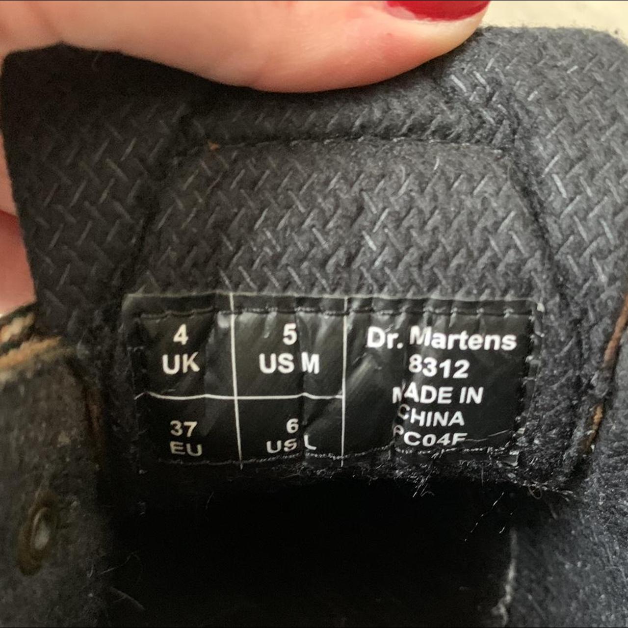 The perfect chunky brown docs in a size 6 🌼 some... - Depop