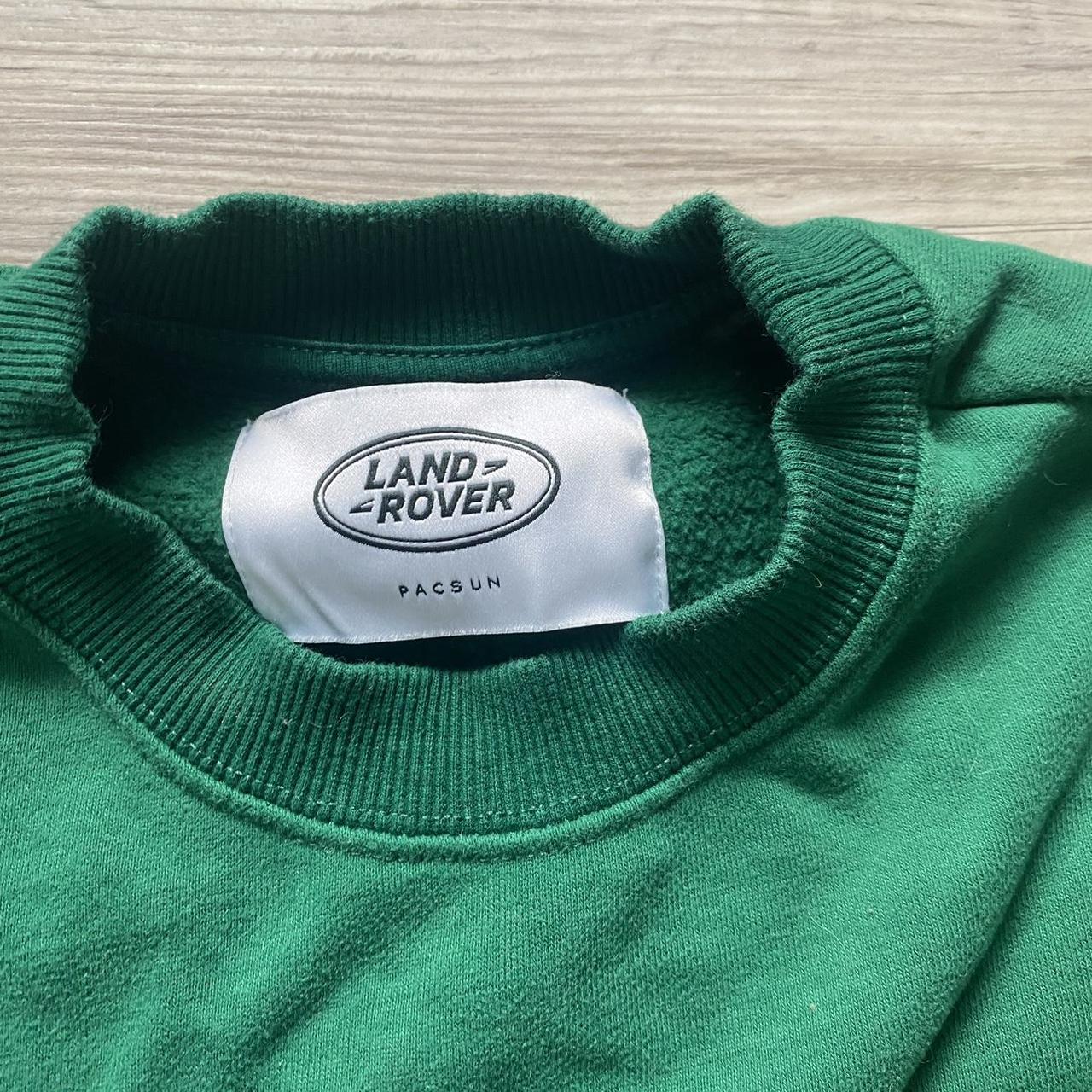 Pacsun land rover sweatshirt in a woman’s size... - Depop
