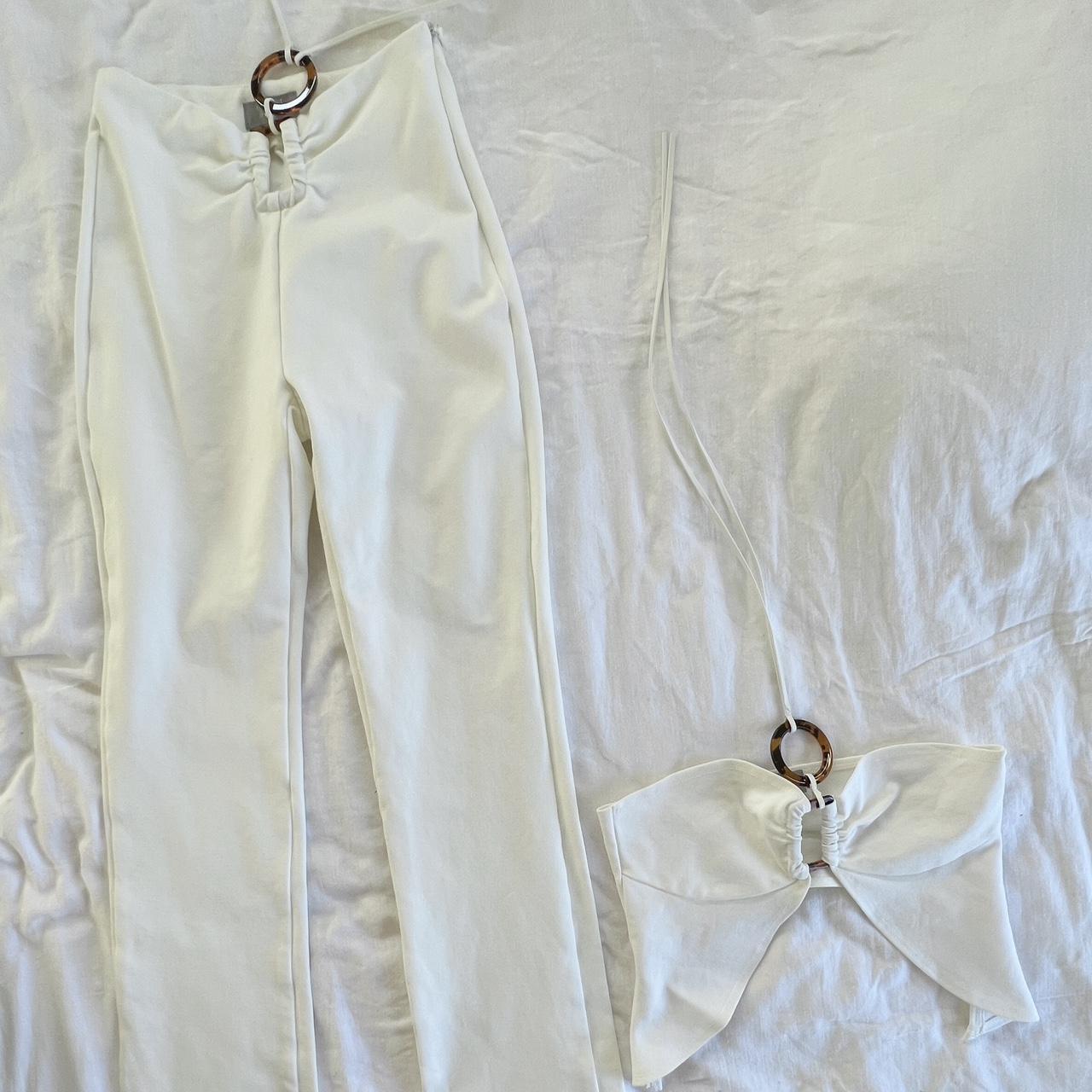 Generation Outcast Clothing thick white set with... - Depop