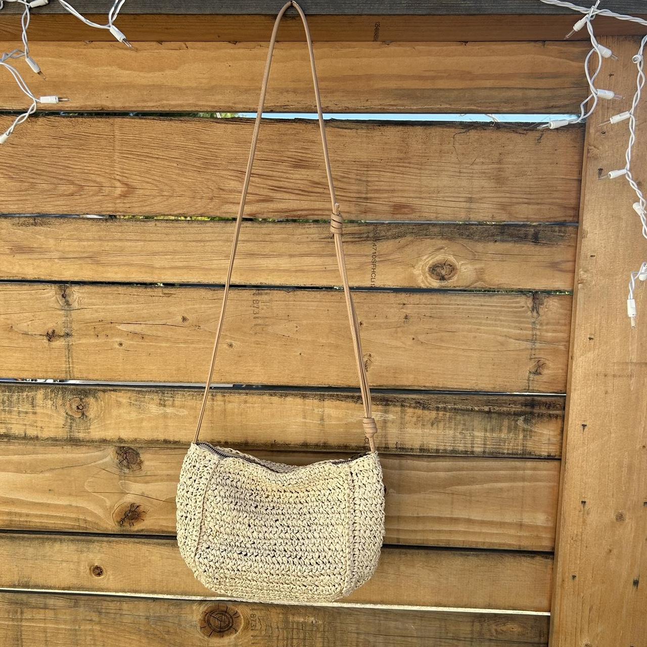 universal thread woven purse shoulder bag cross... - Depop