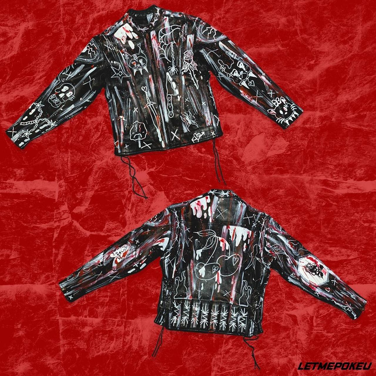 Midnight Rush Leather Jacket Size XXL 100% Genuine... - Depop