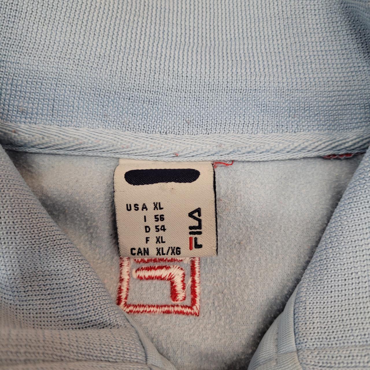 Fila Men's Red and Blue Jacket | Depop