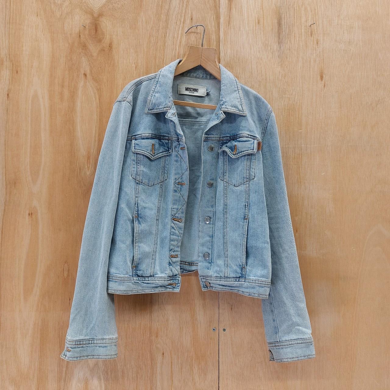 Mossimo Women's Blue and Navy Jacket | Depop