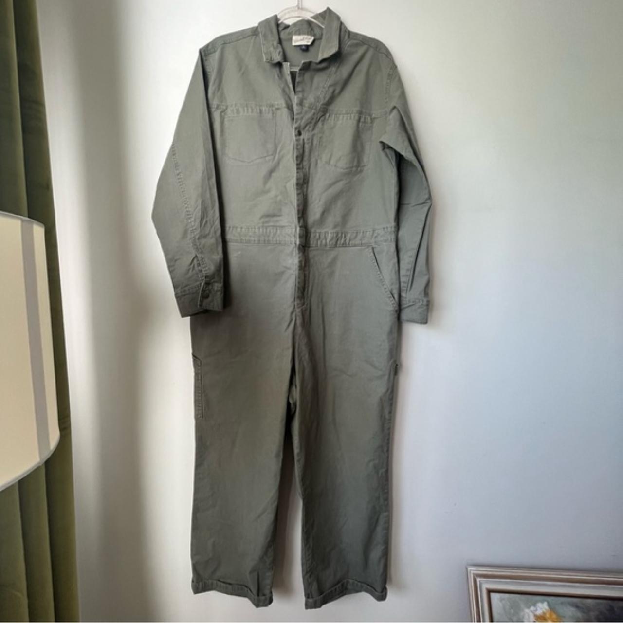 Universal Thread Olive Green Long Sleeve Utility... - Depop