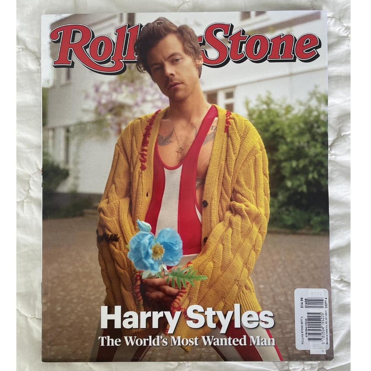 RARE HARRY STYLES ROLLING STONE... - Depop