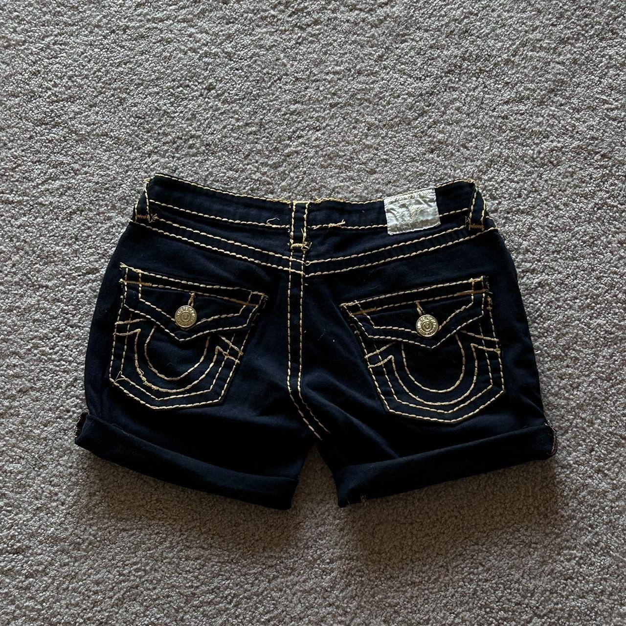 true religion booty shorts 👀👀 #truereligion... - Depop