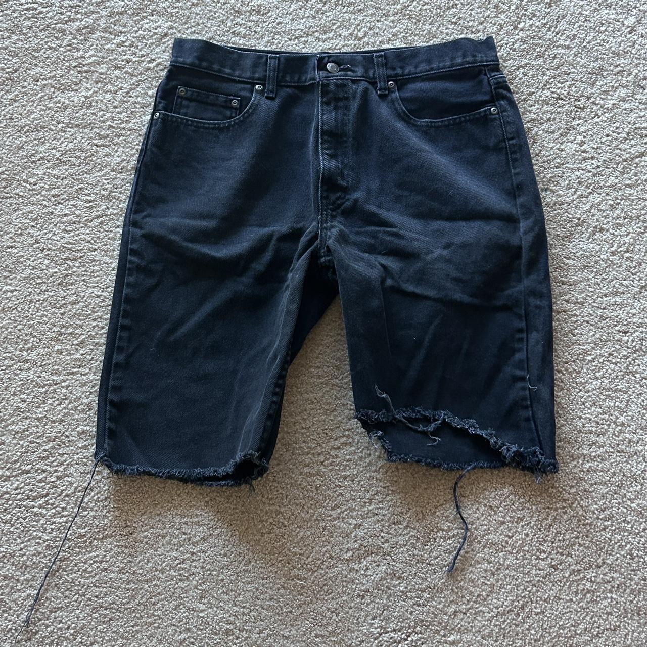 rippd jorts #ripped #distressed #jorts - Depop